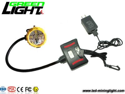 China IP68 208lum 15000lux Semi Corded Led Miners Cap Lamp for sale