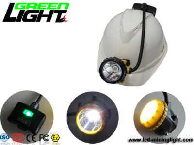 China IP68 208lum 15000lux Semi Corded Led Miners Cap Lamp for sale