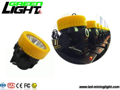 China 18650 Li Ion Battery 2.2Ah 0.74w 96lum LED Miners Cap Lamp for sale