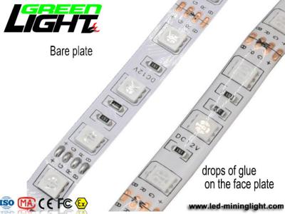 China 12W IP65 RGB SMD5050 LED Flexible Strip Lights for sale