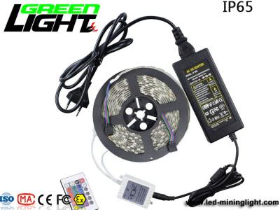 China 12W IP65 RGB SMD5050 LED Flexible Strip Lights for sale