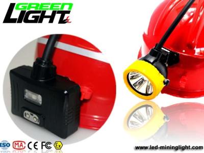 중국 세미는 1.3W 10000 럭스 5.2Ah IP68 마이닝 캡 빛을 끈으로 묶었습니다 판매용