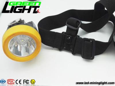 China 1200 Cycles 6000 Lux 2.8Ah 110LUM Mining Hard Hat Lights for sale