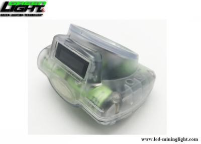 China 1W 13000Lux Waterproof IP68 6.8Ah LED Miners Cap Lamp for sale