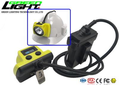 China IP68 530lum 16000lux LED Miners Cap Lamp 13600mAh for sale