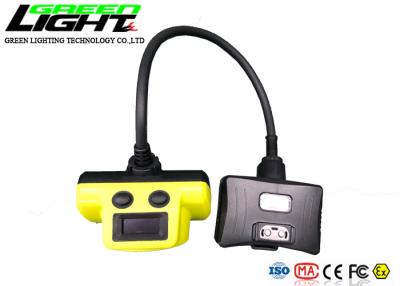 China Waterproof IP68 ABS 18000lux 6.8Ah LED Mining Lamp for sale