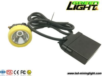 cargador de USD de la luz del casquillo de los mineros de subterráneo de 350mA 10000lux 6.6Ah