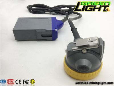 China Rechargeable 216lum 1.67W 15000Lux Led Mining Cap Lamps for sale