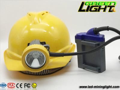 China Rechargeable 216lum 1.67W 15000Lux Led Mining Cap Lamps for sale