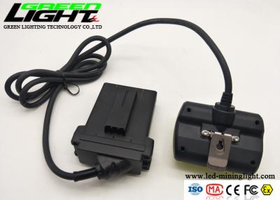 China Waterproof  IP68 25000lux 13.6Ah 4.07W LED Miners Cap Lamp for sale