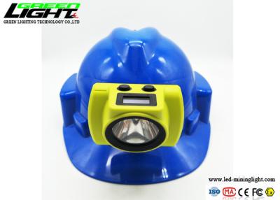 China Waterproof 6800mAh 385lum Rechargeable LED Cap Lamp 2.96W for sale