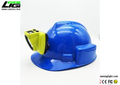 China Waterproof 6800mAh 385lum Rechargeable LED Cap Lamp 2.96W for sale