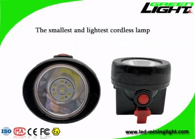 China Cordless IP67 0.65W 80lum 180mA 4000lux Miners Cap Lamp for sale