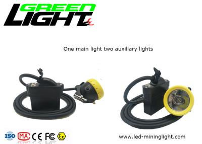 China Rechargeable 1.67W 6.6Ah 10000lux Mining Cap Lights GL5-D for sale