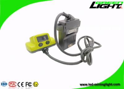 China 530lum 25000lux Corded Led Cap Lamp 13600mAh With OLED Screen for sale