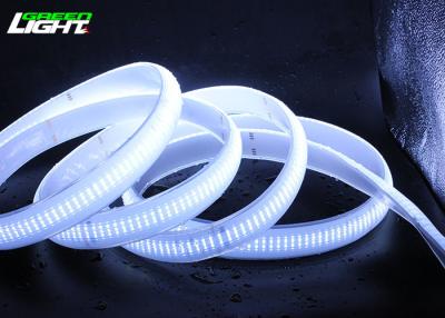 China DC24V 2000lum 144LEDs/M LED Silicon Strip Lights 0.25W For Underground Mines for sale