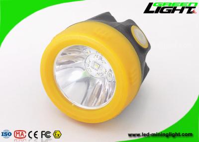 China 110LUM 300mA LED Mining Helmet Lamp USB Charging Underground 1.1W for sale
