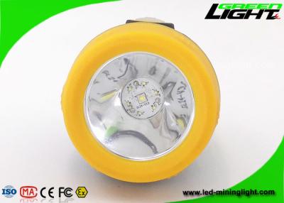 China 110LUM 300mA LED Mining Helmet Lamp USB Charging Underground 1.1W for sale