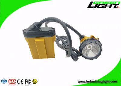 China 390lum 25000lux LED Mining Cap Light 10.4Ah Explosion Proof factory