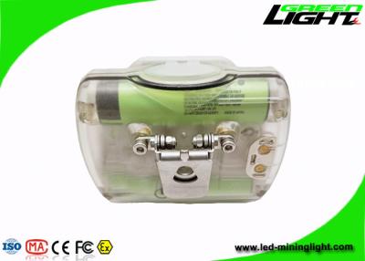 China GLC-6S 348lum 4.2W LED Miners Cap Lamp Transparent 6.8Ah Panasonic Battery for sale