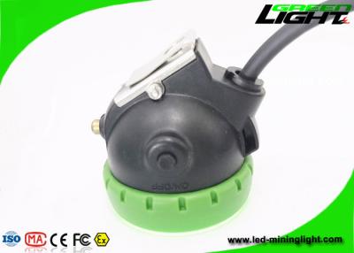 China 1.67W 10000lux LED Mining Hat Lamp 6.6Ah Rechargeable Miners Light for sale