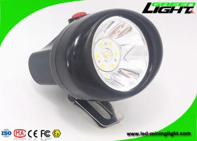 China 2.8Ah 180mA IP67 Waterproof Miners Cap Lamp For Hard Helmet for sale