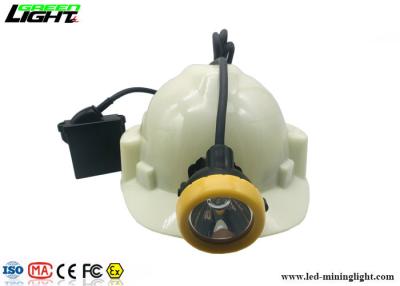 China 216lum 15000lux LED Miner Cap Lamp Rechargeable KL5LM 6.6Ah  ATEX for sale