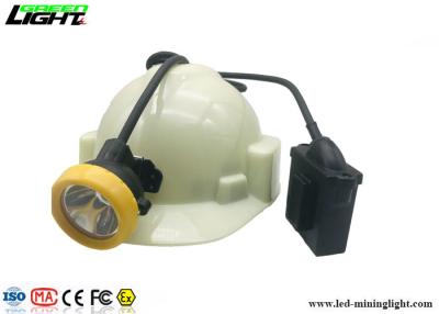 China 216lum 15000lux LED Miner Cap Lamp Rechargeable KL5LM 6.6Ah  ATEX for sale