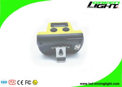 China OLED Screen 18000 Lux LED Mining Cap Lights Explosion Proof 6.8Ah Cordless Rechargeable Miners Headlight for sale