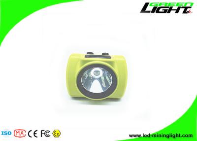 China OLED Screen 18000 Lux LED Mining Cap Lights Explosion Proof 6.8Ah Cordless Rechargeable Miners Headlight for sale