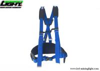 China Crossover Backed Mining Safety Belt High Strength Polyester 38mm Webbing 23KN for sale
