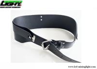 China Cow Leather Back Support Miners Tool Belt 53mm Webbing for Underground Mining for sale