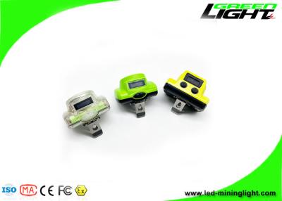 China IP68 Wasserdichte kabellose LED-Bergmannkappenlampe OLED-Bildschirm Tragbarer 18000-Lux-Bergmannscheinwerfer für die Installation des Tracking-Systems zu verkaufen