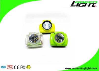 China IP68 Wasserdichte kabellose LED-Bergmannkappenlampe OLED-Bildschirm Tragbarer 18000-Lux-Bergmannscheinwerfer für die Installation des Tracking-Systems zu verkaufen