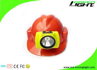 중국 18000lux OLED 스크린 LED 광업 모자는 추적 체계를 위해 재충전용 지하 6.8Ah Panasonic 광부 헤드램프에 의하여 점화합니다 판매용