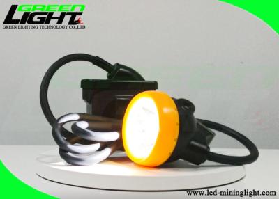 Cina lampada di cappuccio principale leggera carboniera di estrazione mineraria della batteria al litio ricaricabile 6.6Ah in vendita