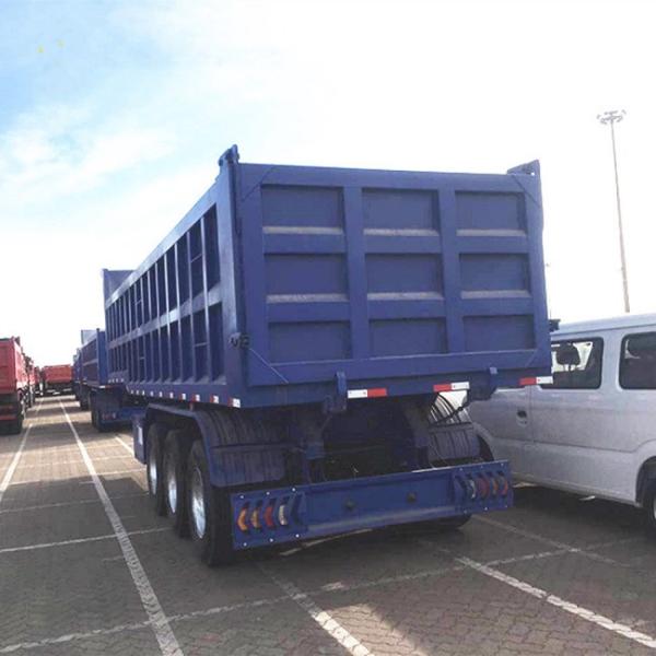 Quality CIMC 3 Axle Capacity 40cbm 60 Ton Dump Heavy Duty Semi Trailer for sale