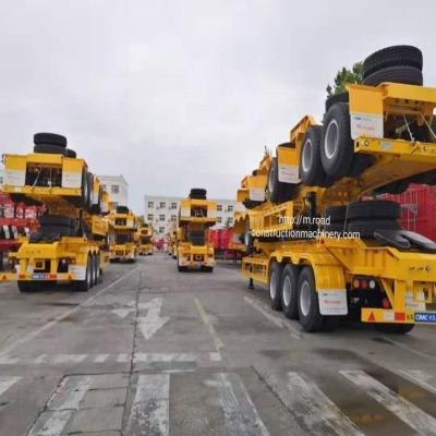 Cina Termo di acciaio da 70 tonnellate CIMC Container Trailer 12R22.5 in vendita