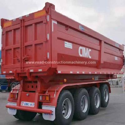 Cina CIMC 4 asse tipo U 56cbm 85 tonnellate semirimorchio tipper in vendita