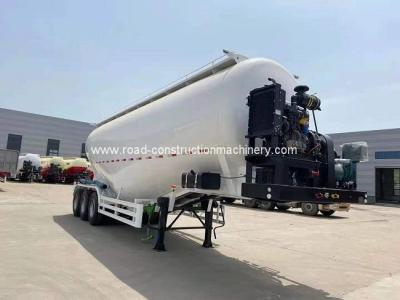 Cina 50 tonnellate camion cisterna di polvere semirimorchio sospensione meccanica in vendita