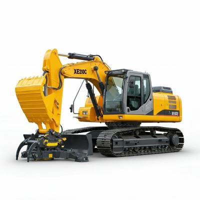 China XE210C Hydraulic Crawler Excavator For Felling Of Forest Trees for sale