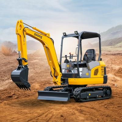 China 5 Ton Mini Hydraulic Crawler Excavator Direct Injection Engine for sale