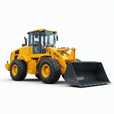 China 1 tonelada 55kw 0,7m3 Carregador de rodas dianteiras de balde LW156FV à venda