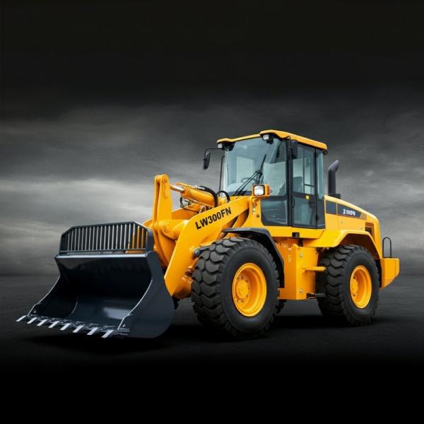 Quality LW300FN Front Wheel Loader 3 Ton 130kN Breakout Force energy saving for sale