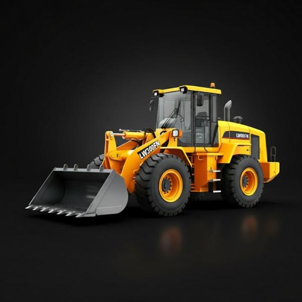 Quality LW300FN Front Wheel Loader 3 Ton 130kN Breakout Force energy saving for sale