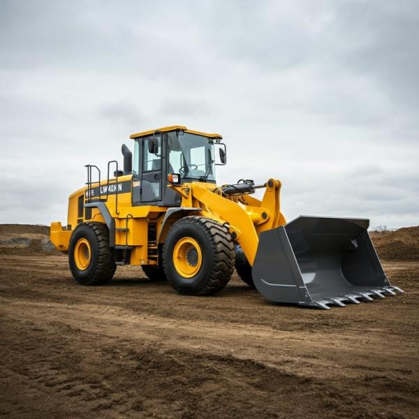 China LW400KN Wheel Loader 2.4m3 Bucket Adapt To Complex Working Conditions supplier