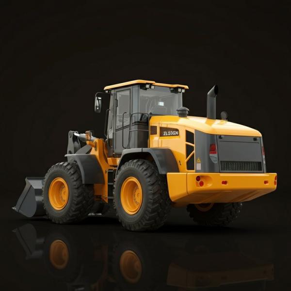 Quality 2024 Front Wheel Loader ZL50GN With 3m3 Rock Bucket To Africa for sale