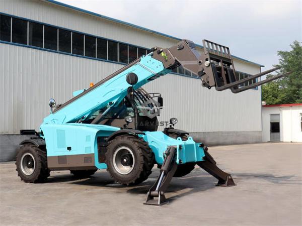 Quality All Wheel Drive Telehandler with 10m Lifting Height 3.5 Ton Rated Load for sale