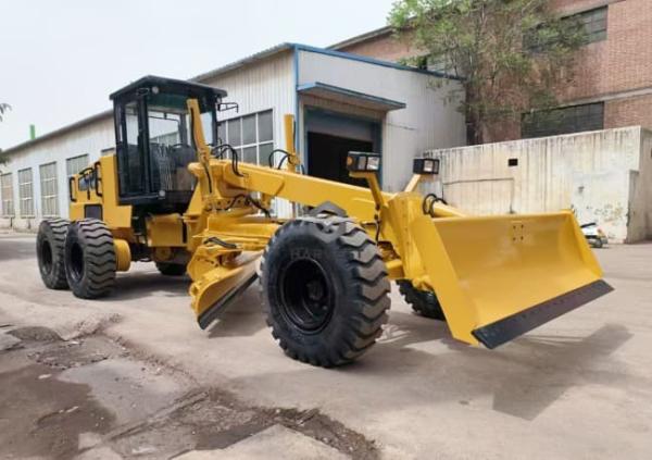 Quality 132KW Motor Grader PY180C 3965mm Blade with Front Dozer & Rear Ripper for sale