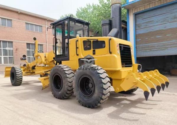 Quality 132KW Motor Grader PY180C 3965mm Blade with Front Dozer & Rear Ripper for sale